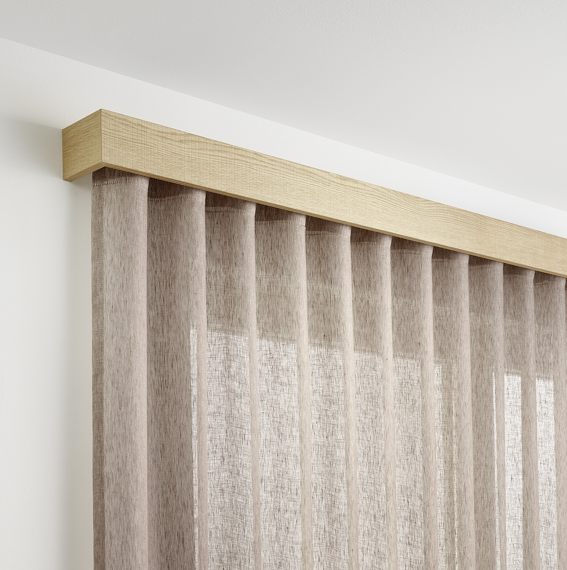 Wood Curtain Rail - LEHA
